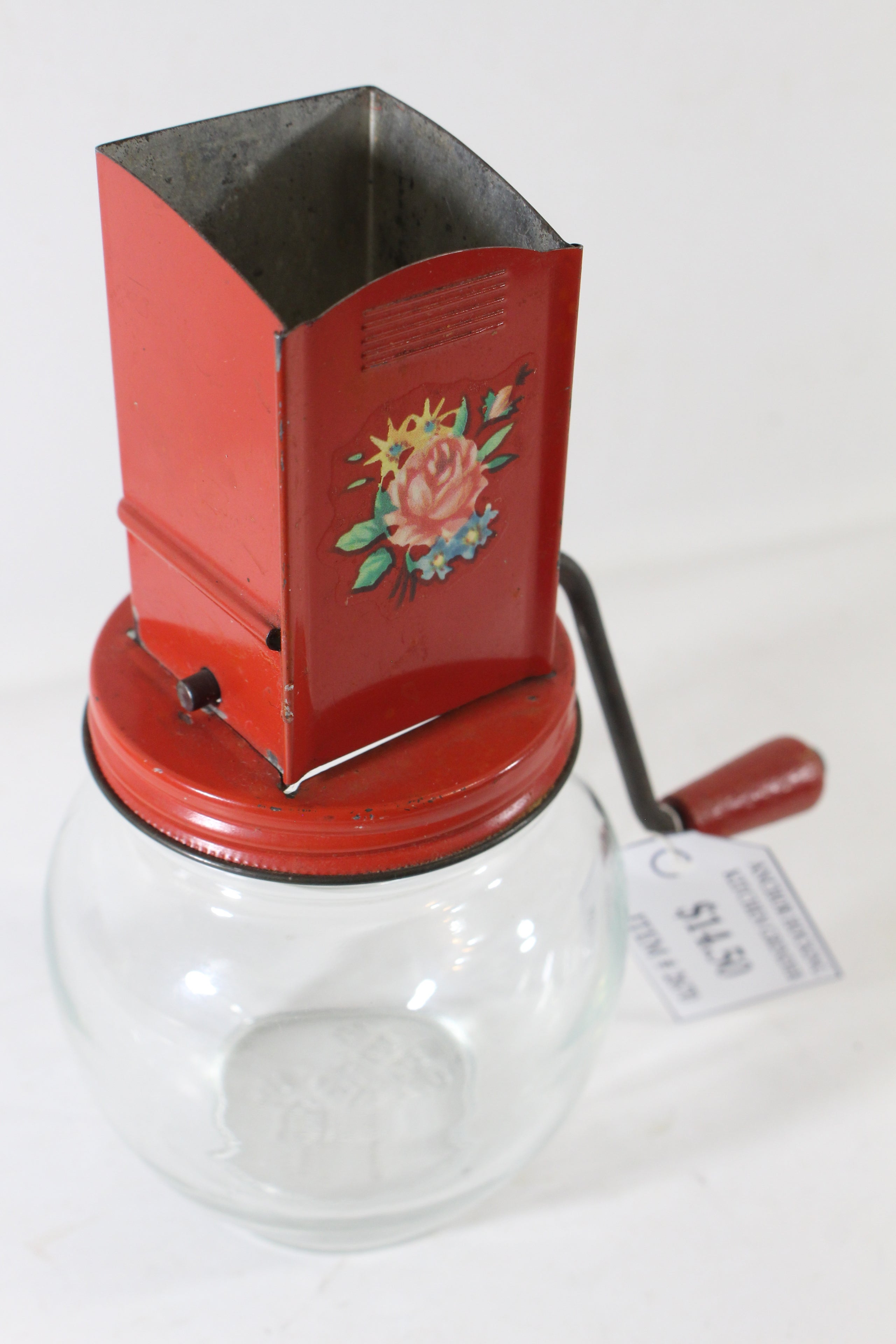 2670 ANCHOR HOCKING KITCHEN GRINDER | Simpson Salvage Company